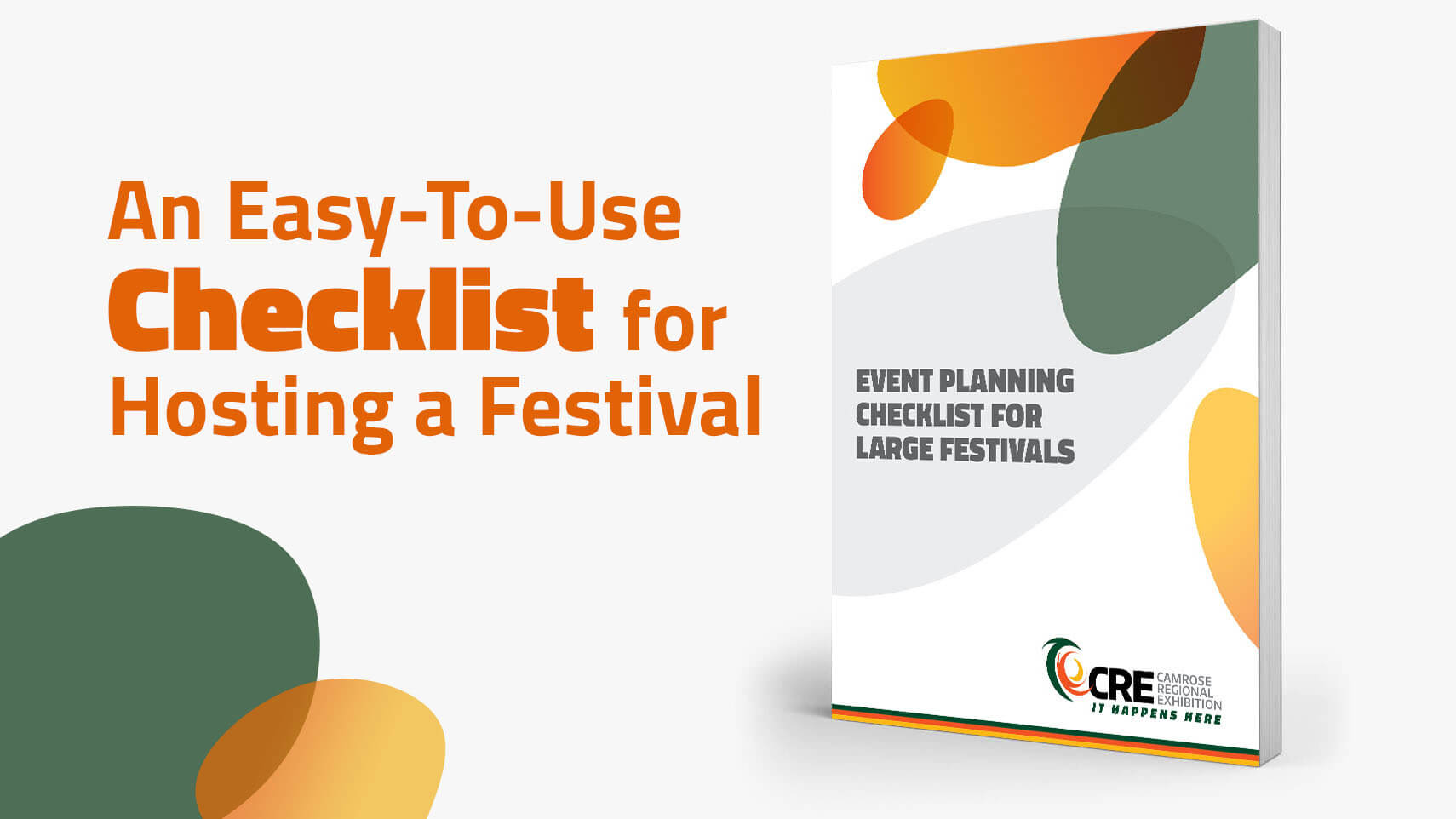 Event Planning Checklist For Large Festivals - Camrose Regional Exhibition
